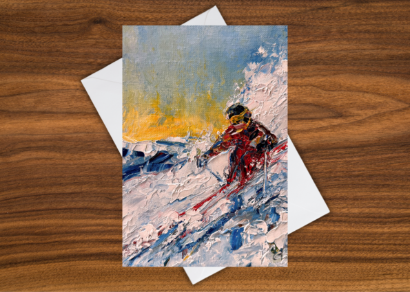 First Up (Greeting Card) - Heather's Colors